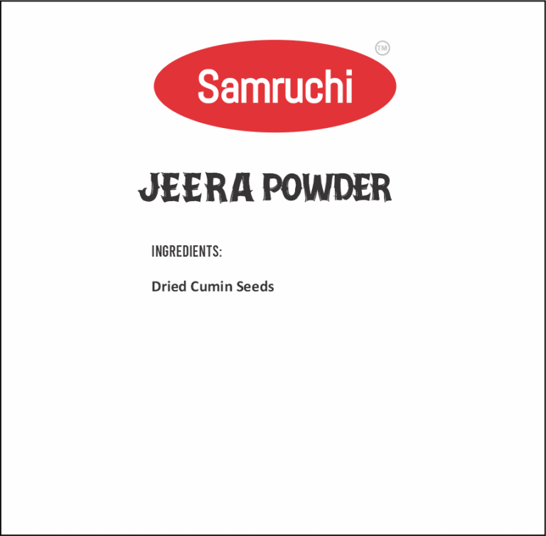 Jal jira Masala- 50g – Samruchi Spices
